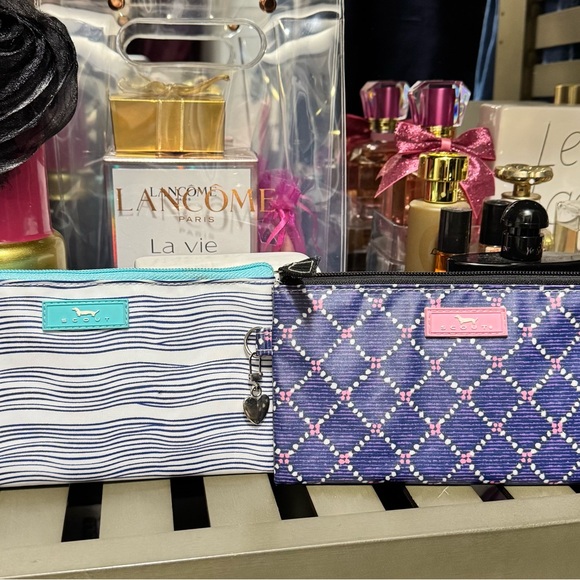 Scout | Bags | Scout Blue And White Geometric Accent Pouch Lot Of 2 ...